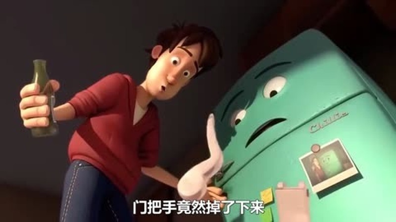 旧冰箱以为主人嫌弃它,竟选择离家出走,治愈动画《旧冰箱》