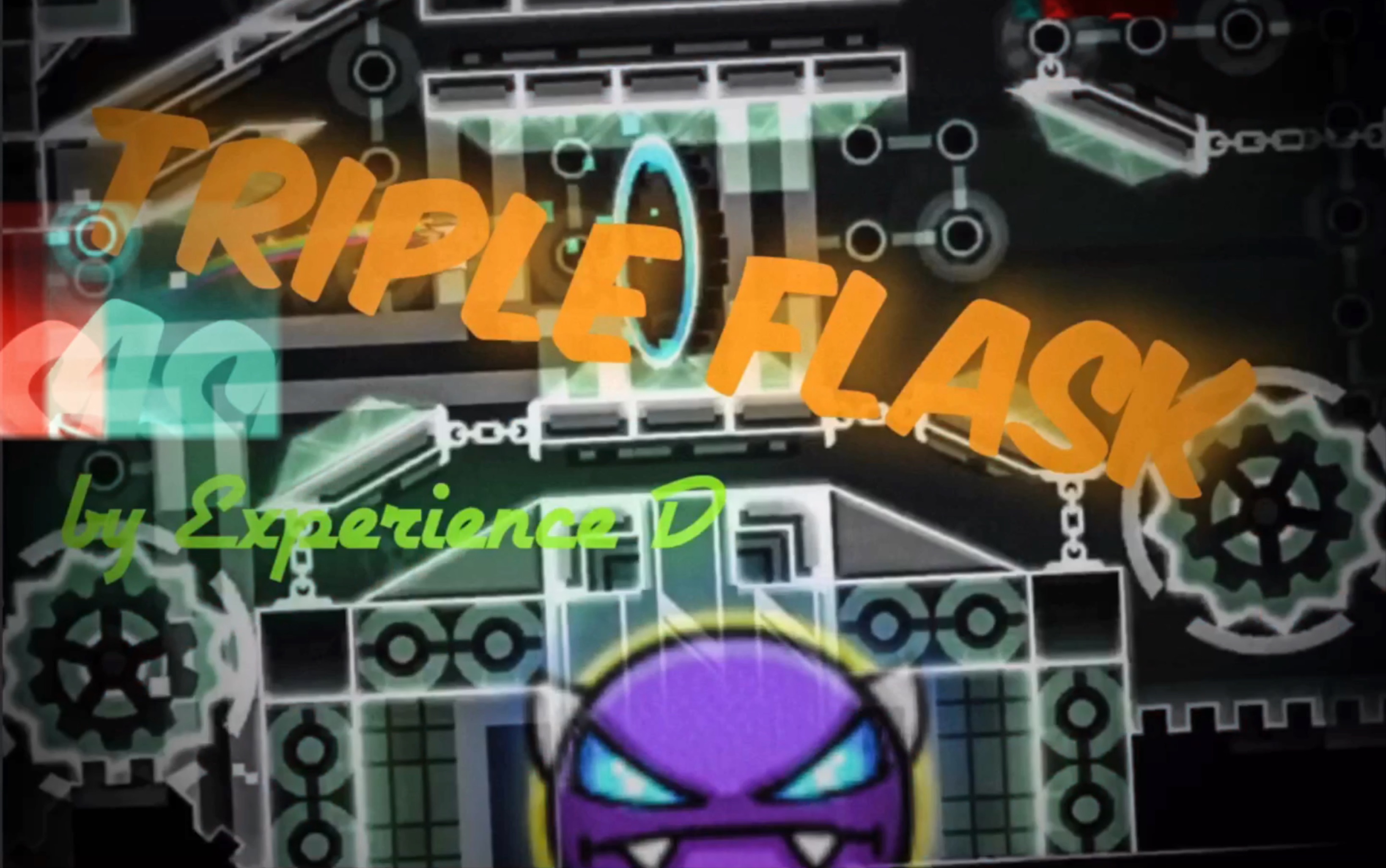 【Geometry Dash】一个很好玩的free demon:Triple Flask