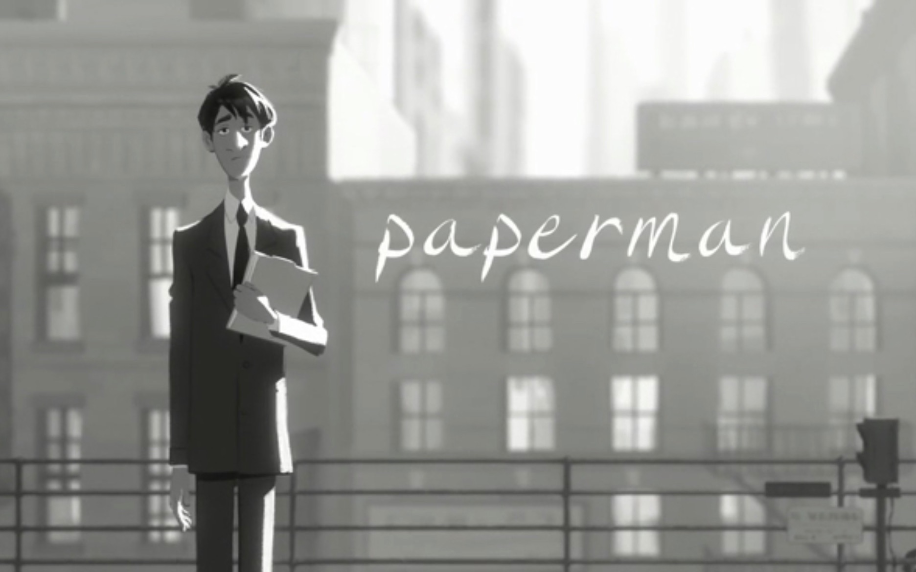 纸人《paperman》(1080p)奥斯卡最佳动漫短片