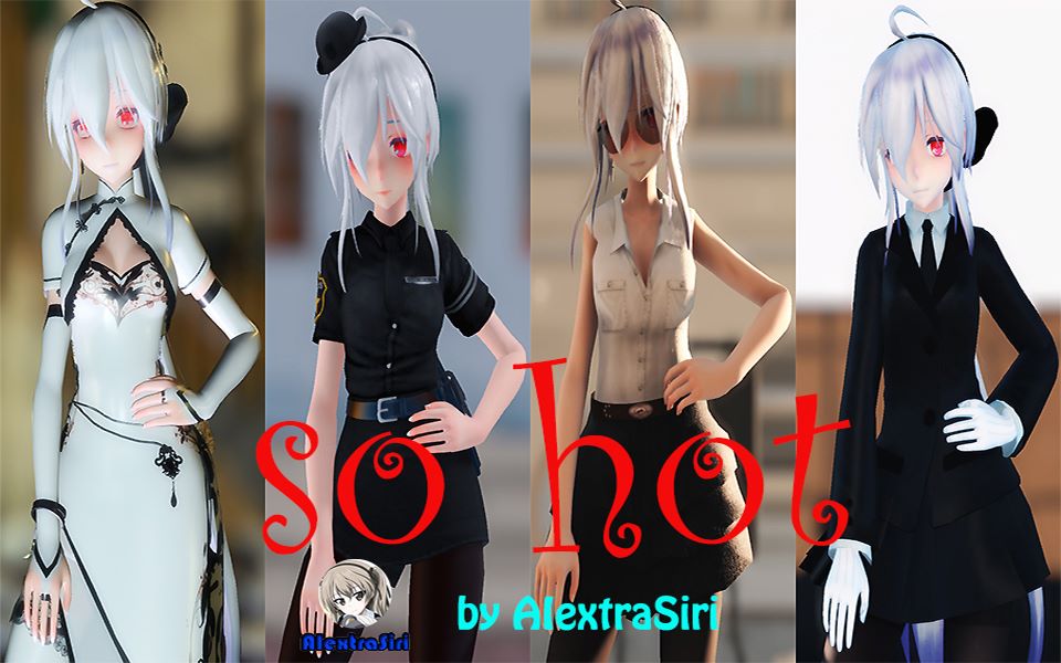 【互动MMD视频测试】4个弱音都说太热了,你该怎么办?