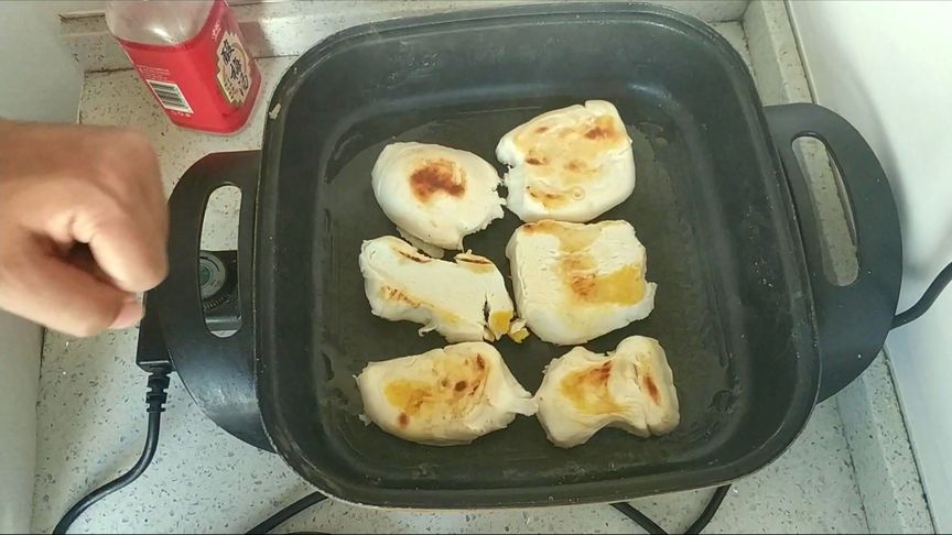 省时省力简单美味适合上班族吃的早点:烤馒头片
