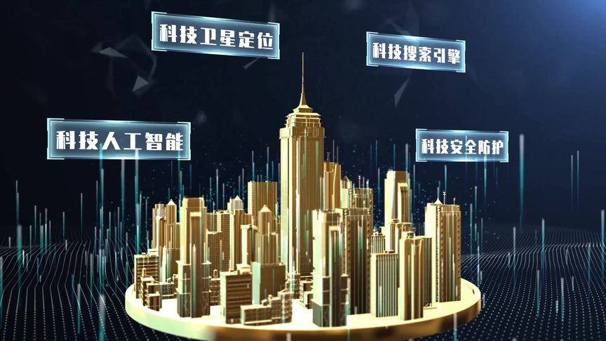 AE模板视频素材合作伙伴企业宣传分类领域文字标题组织架构组织…