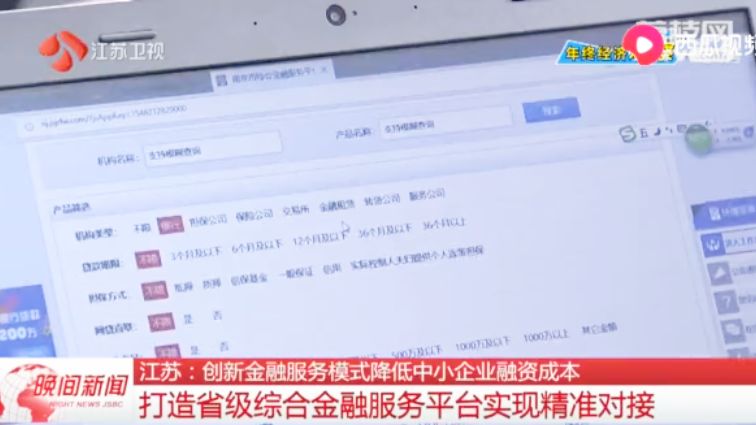 江苏创新金融服务模式,优化信贷结构,降低中小企业融资成本