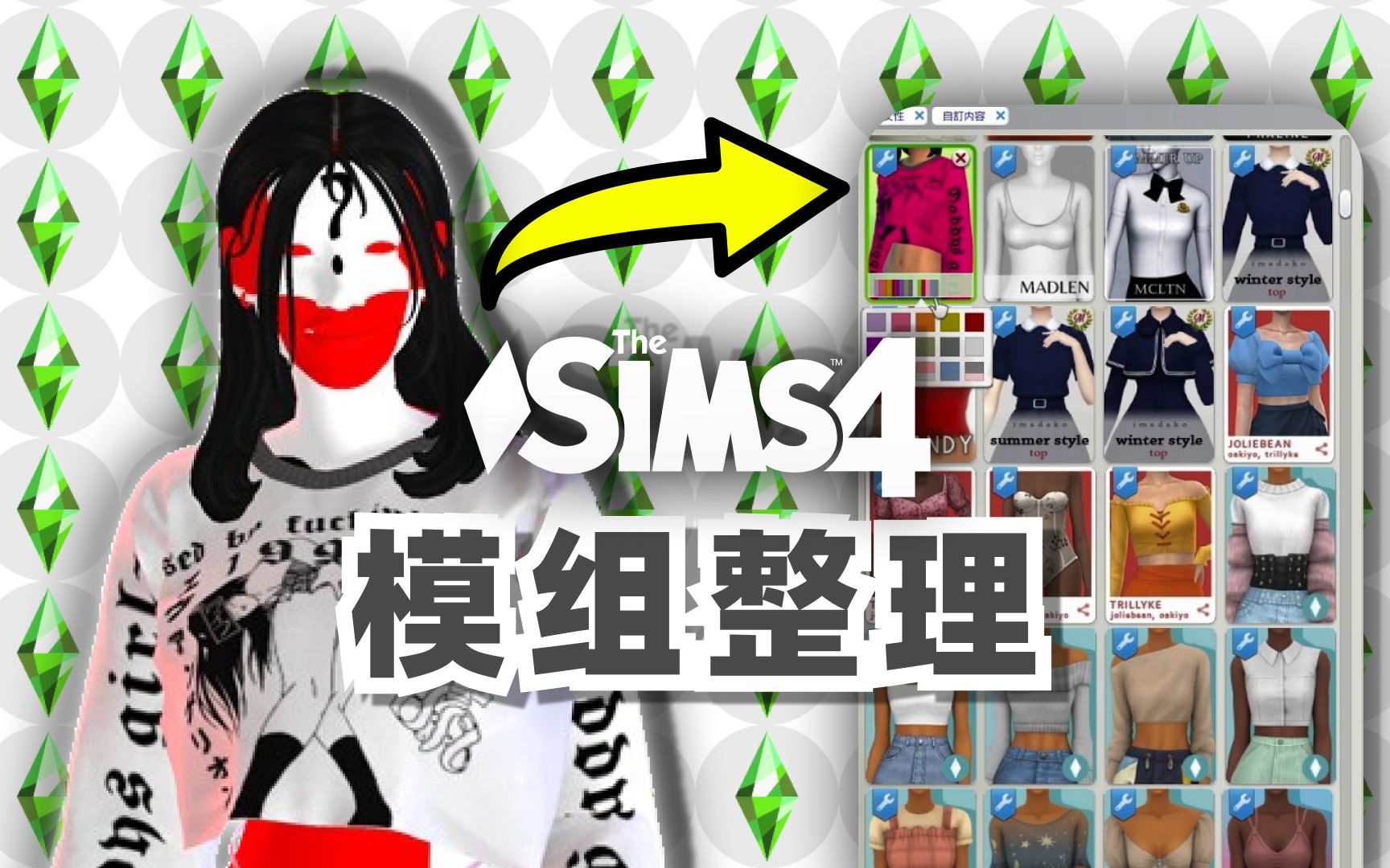 Mods冲突怎么办?模组整理教程来了 | 模拟人生4_单机游戏热门视频