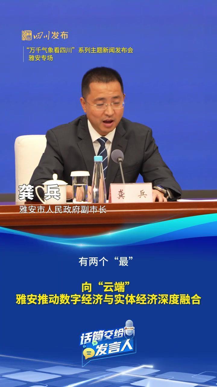 向"云端",雅安推动数字经济与实体经济深度融合#四川#雅安