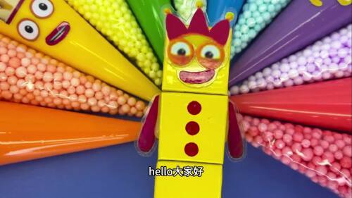 测试好玩的卡通数字人史莱姆,混合一起会变成什么?