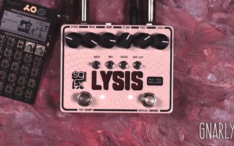 加拿大 SolidGoldFX - Lysis MKII 法兹 调制(八度滤波震荡) 单块效果器 ...