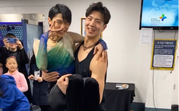 【羽生结弦】【柳鑫宇】你们的魔鬼长腿叔叔又来喽!公主抱0.1～0.5...