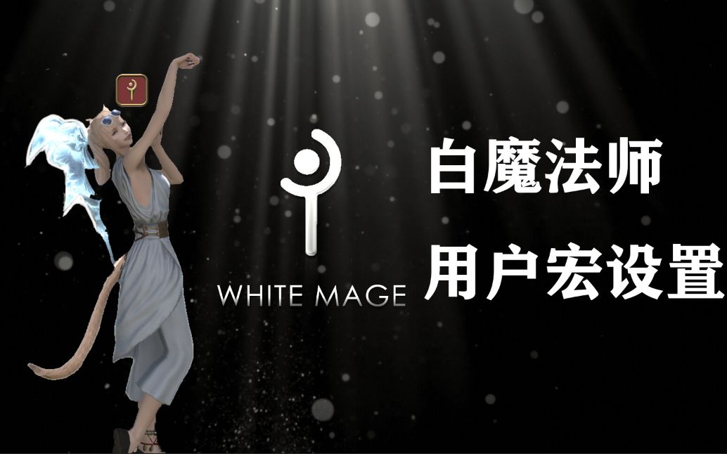 【FF14】白魔法师用户宏设置