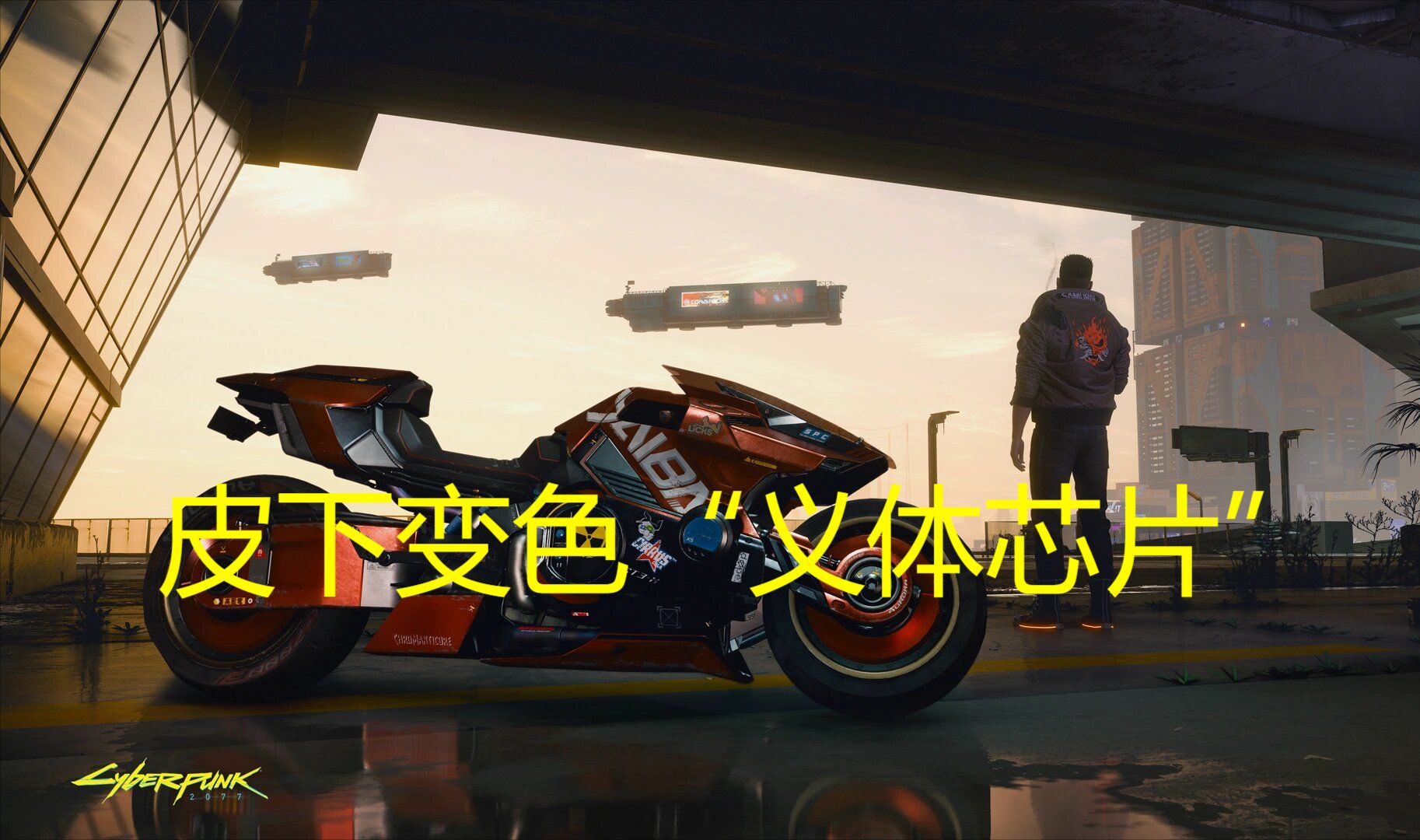 赛博朋克2077:稀有道具不朽武器收集——(皮下变色-不朽义体插件)_...