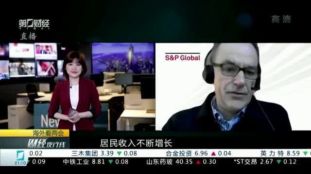 标普经济学家:点赞中国6%增长目标 消费拉动增长大有可为