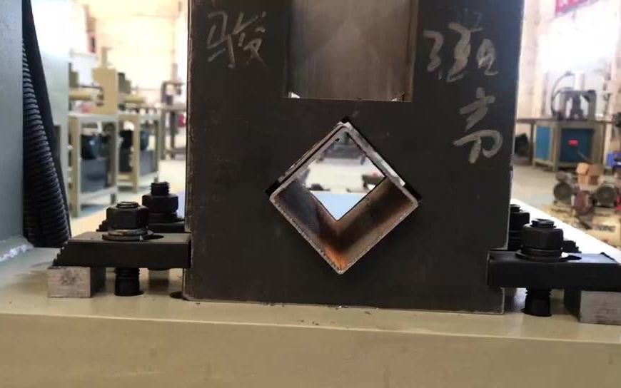 方管切断为什么不变形?学会了吗