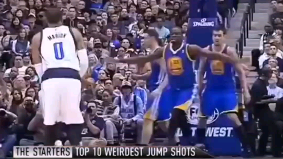 #nba十大怪异投篮 #马里昂 这个投篮姿势绝了!#篮球 #经典nba #nba