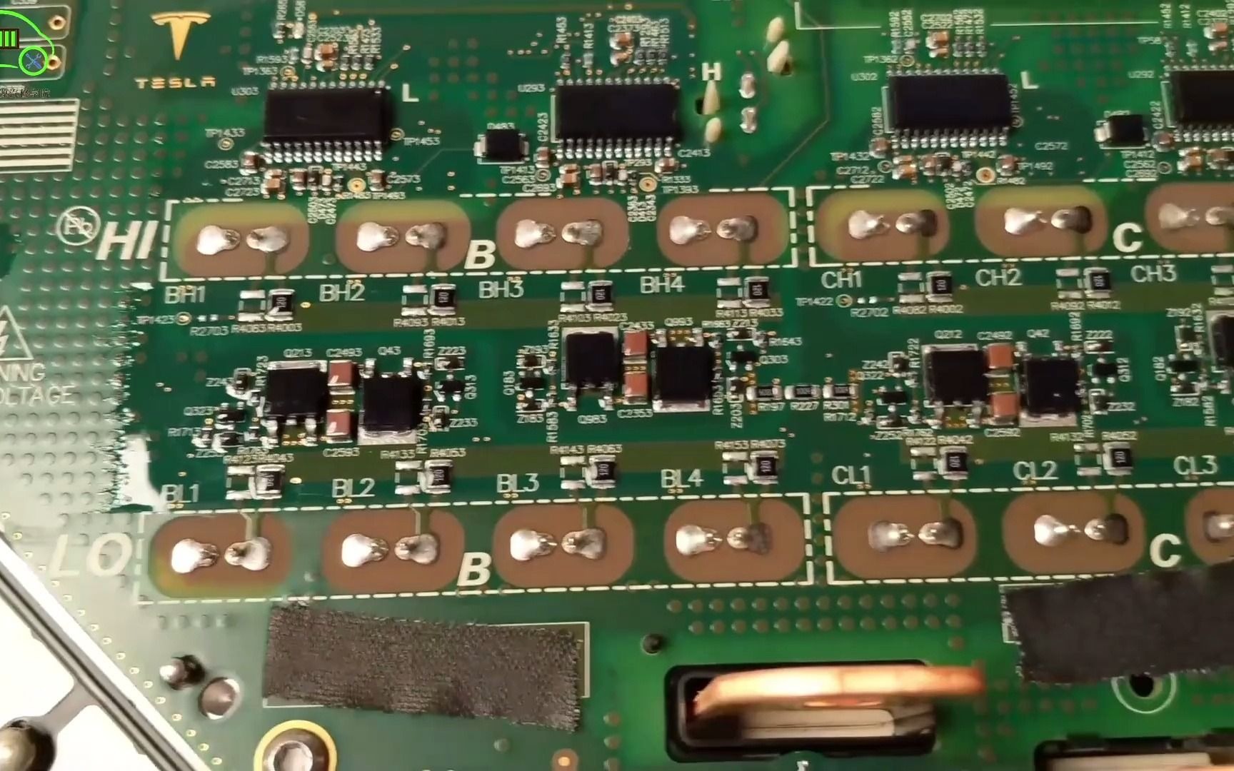 特斯拉Model 3电机控制器实物拆解讲解!干货分享!—电机控制器维修...