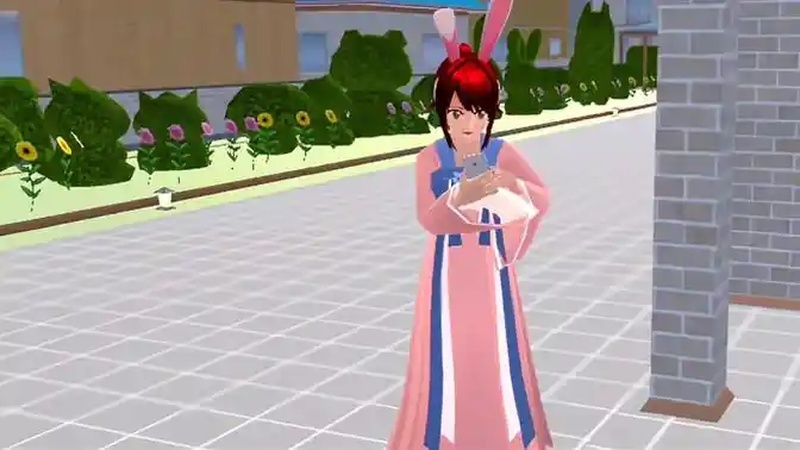 樱花校园模拟器:三枝拆小舞的房子
