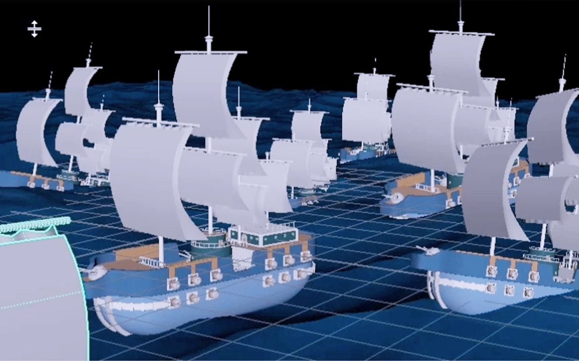 【maya场景建模】卡通海盗船场景模型制作,模型渲染教程