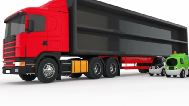 汽车总动员赛车总动员大卡车运小汽车小游戏