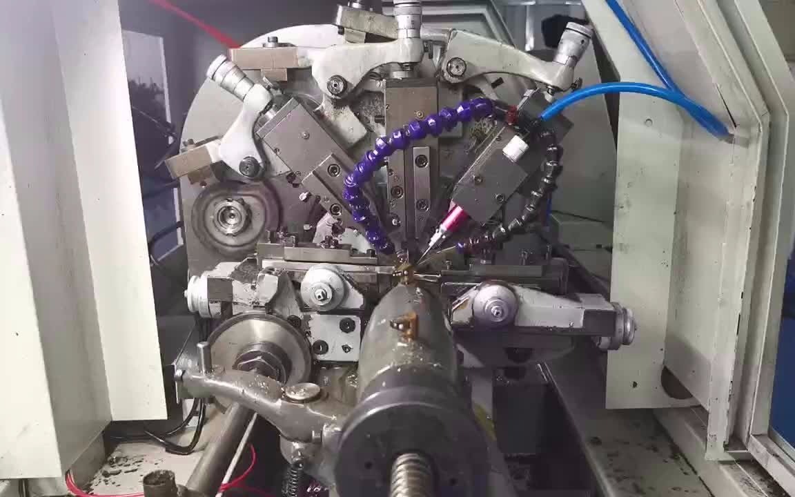 凸轮走心机数控系统改造后加工视频#佛山微控