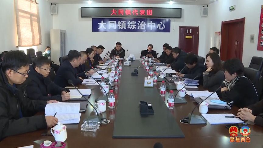 【大同两会】参加“两会”的人大代表、政协委员进行分组讨论