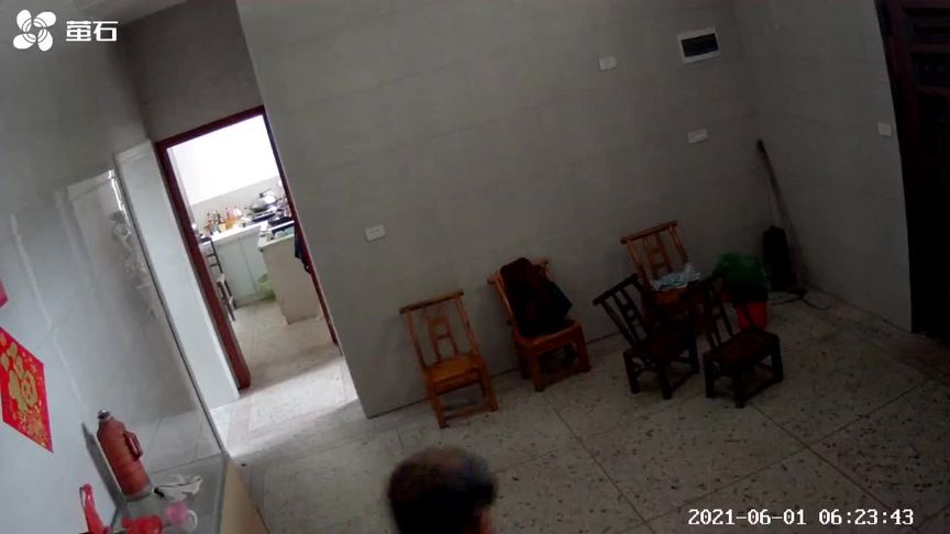 #监控下的一幕 这是移动看家,让远方的父母再也不遥远了