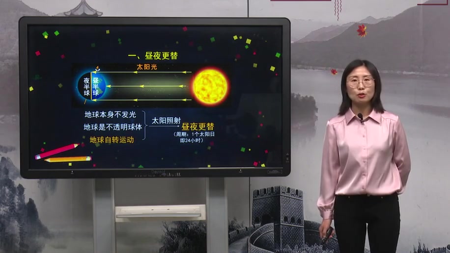 高二地理选择性必修一(评区附知识点习题课件)同步视频 自然地理基础 ...