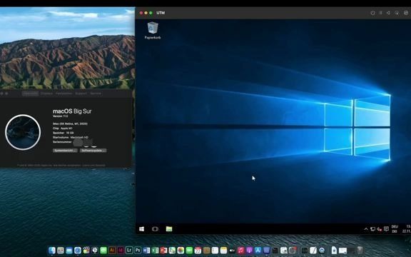 Apple M1芯片mac 通过虚拟机 (with UTM)安装win10