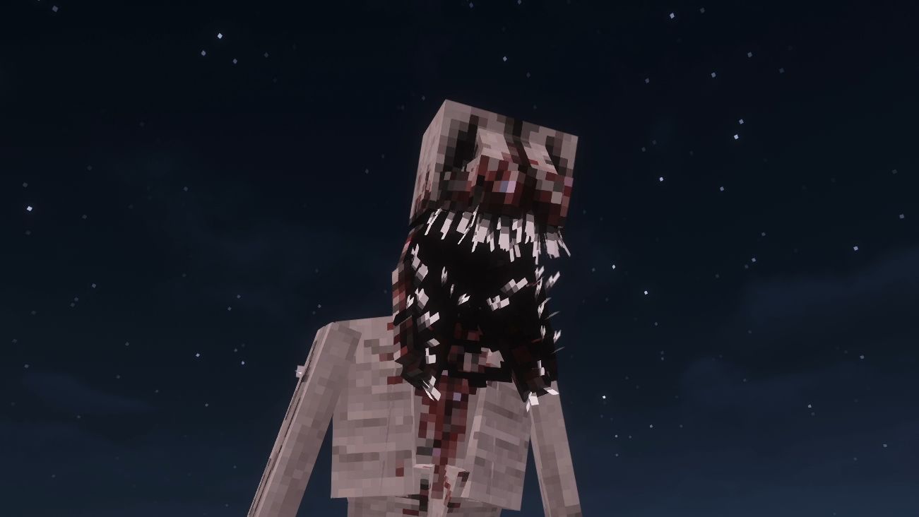 我的世界 恐怖向 苍白的猎犬_我的世界