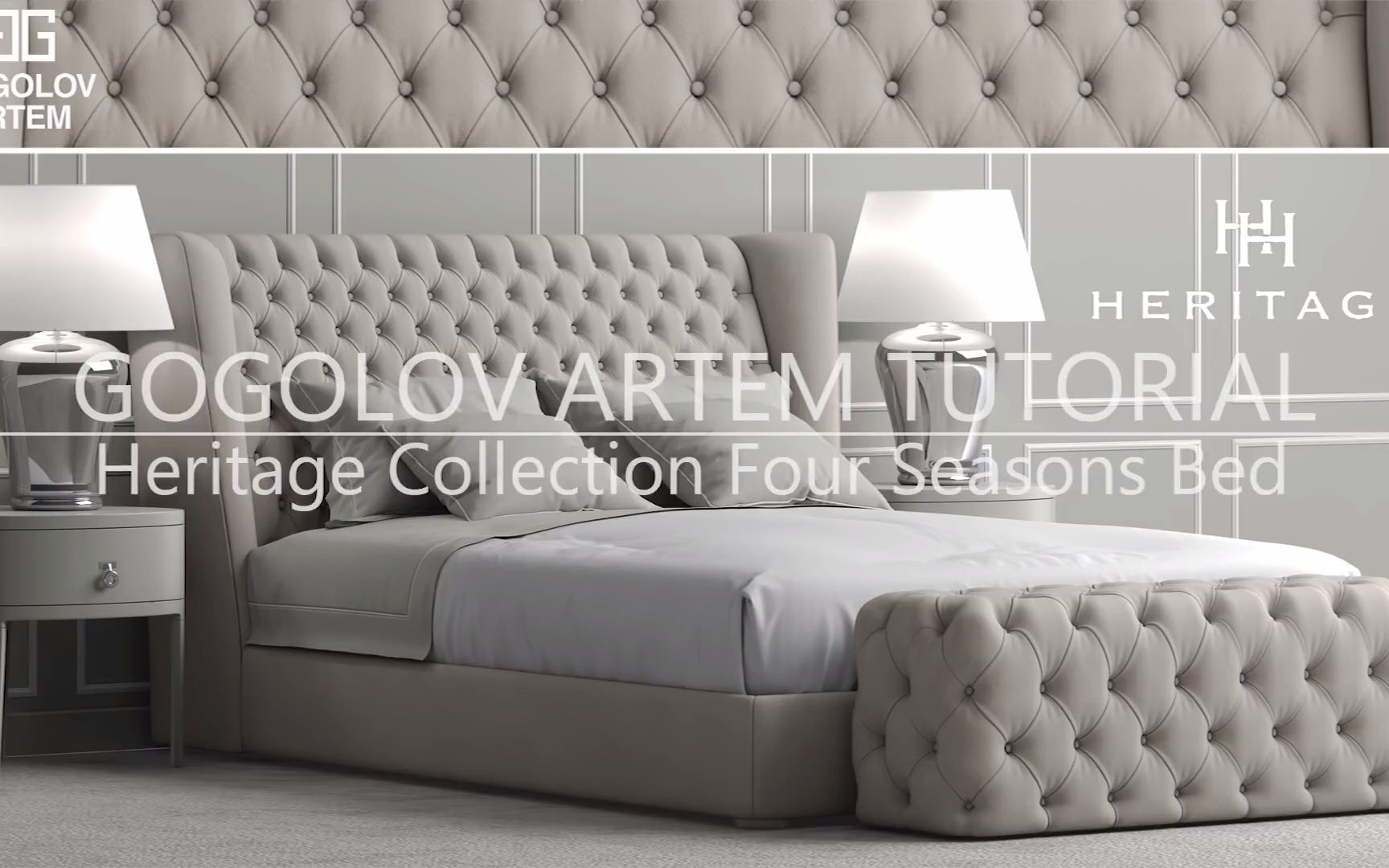 第4期 3dmax家具建模详细教程 3dmax床建模教程丨3Dmax基础教程...