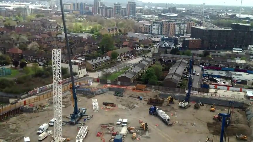 2分钟告诉你塔式起重机是如何安装完成的!