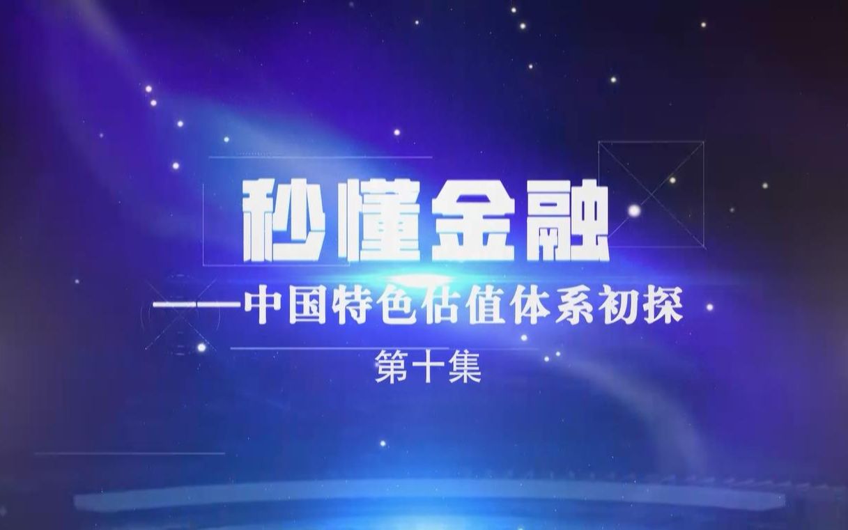 秒懂金融丨中国特色估值体系(10):二级市场投资中的“中特估”(下)
