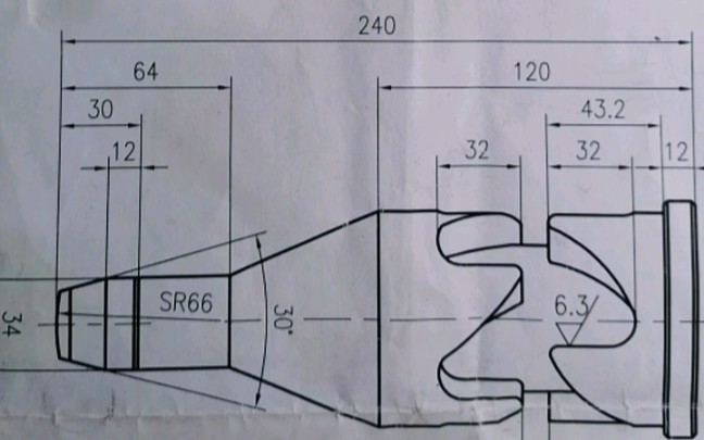 UG依据展开图画三维图