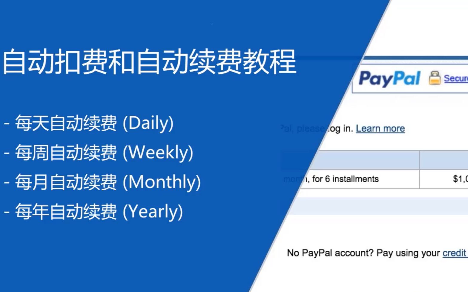 自动续订和自动续费教程 在WordPress网站设置订阅收费自动续订的...