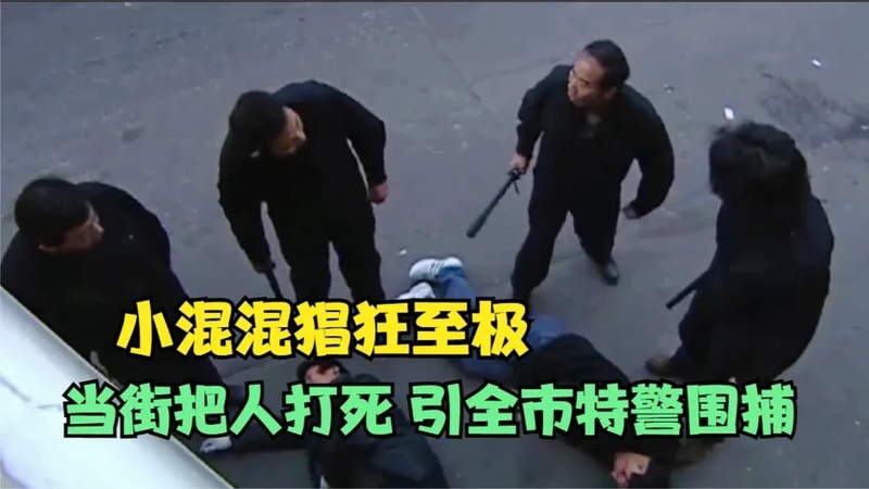 国产剧:冒牌警察当街打人致死,引全市特警围捕,全部缉拿归案