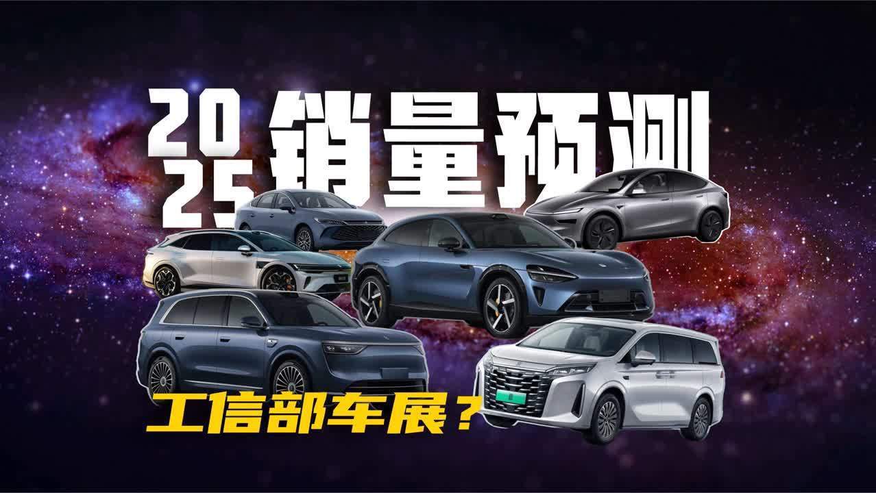 25年销量预测,比亚迪继续称王-鸿蒙智行绝对暴涨-