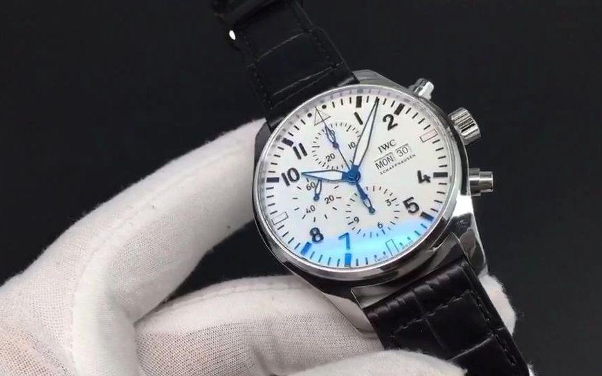 【ZF】IWC万国飞行员计时377719喷火战机,7750自动机械计时机芯,zf...