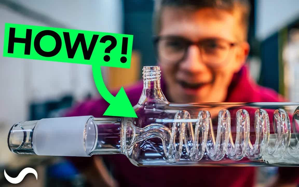 如何制作冷凝管 How Laboratory Glassware is Blown in the UK!