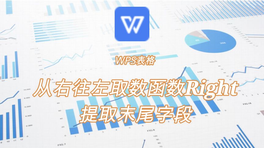 从右往左取数函数Right,提取末尾字段
