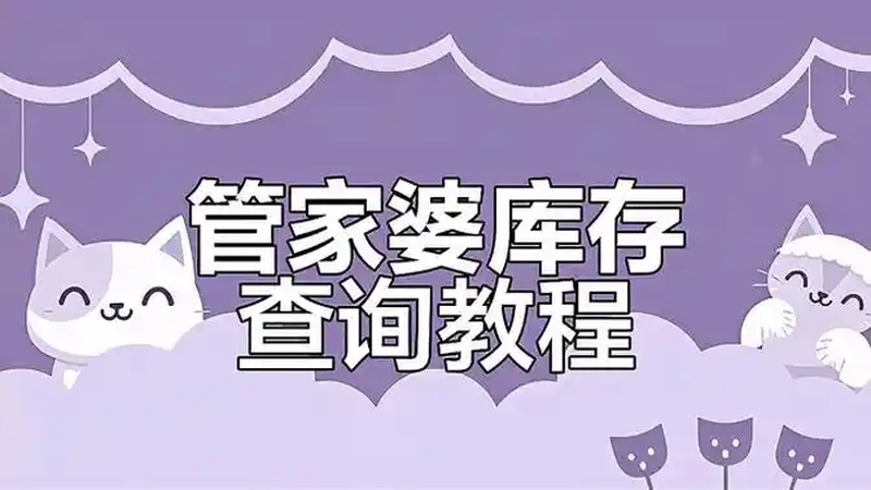 管家婆软件库存查询全解析:如何快速掌握商品数量与金额统计