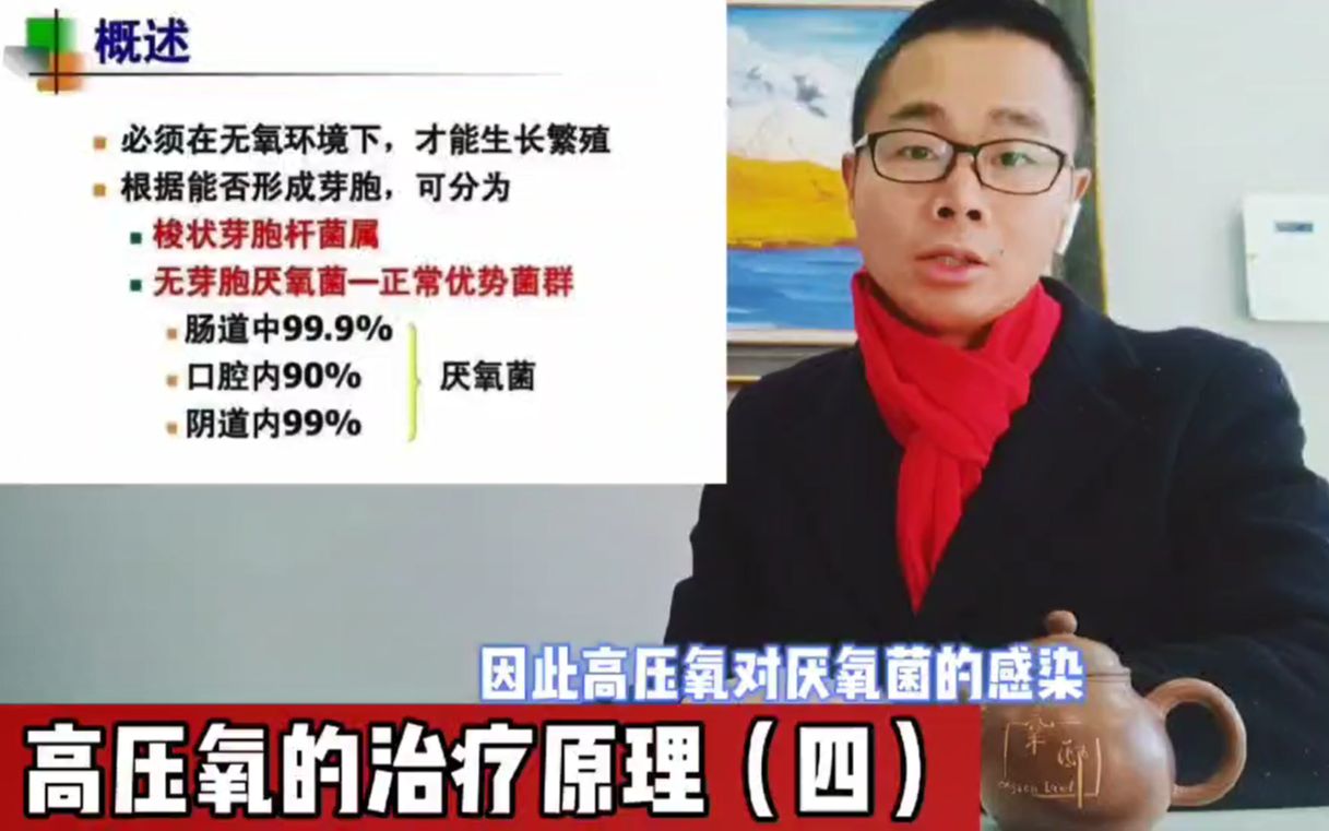高压氧的治疗原理(四)抑制厌氧菌的生长与繁殖