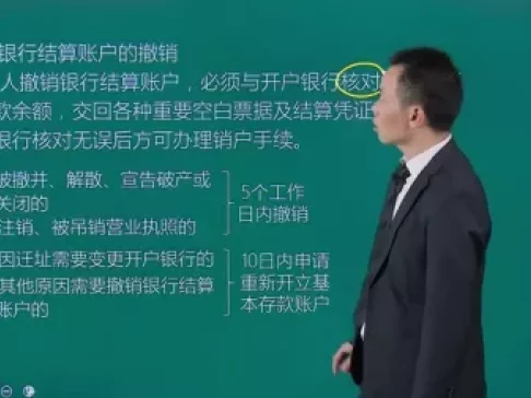 2017年初级会计职称考试-经济法基础:第十讲-支付结算、银行账户