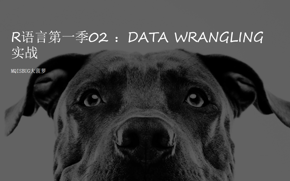 【R语言第一季02】Data wrangling实战(数据清洗,缺失值处理,大批量...