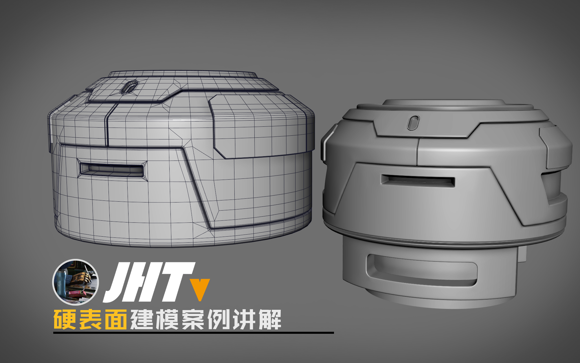 Maya硬表面模型制作思路、硬表面、机械、机器、3D模型