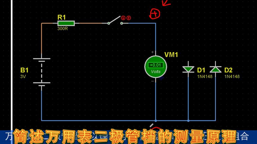 【电子基础知识】万用表的二极管档为什么能够测量二极管的好坏
