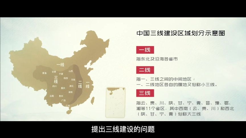 为国家长治久安奠定坚实基础:三线建设 #党史中的经济档案