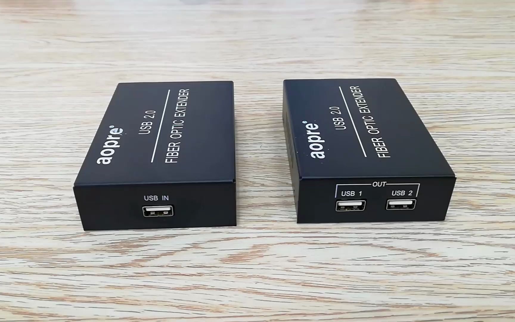 USB2.0转光纤收发器延长器USB光电转换器,即插即用 快速识别,高速...