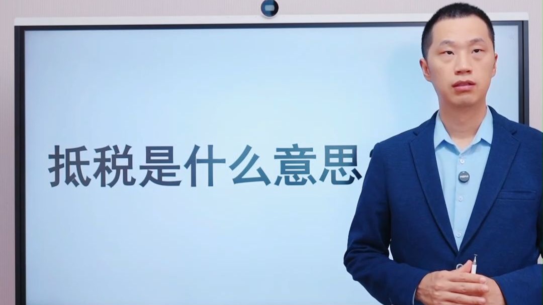 抵税是什么意思?
