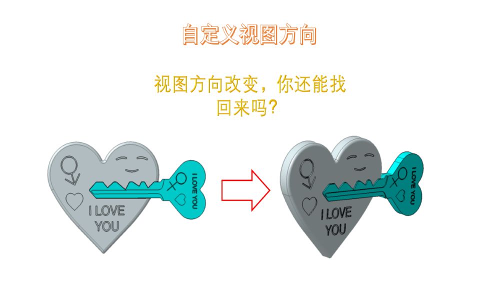 CATIA技巧-自定义视图方向