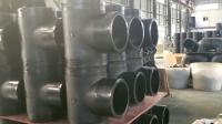 在山西大热的pe管件电熔pe管件生产车间实拍