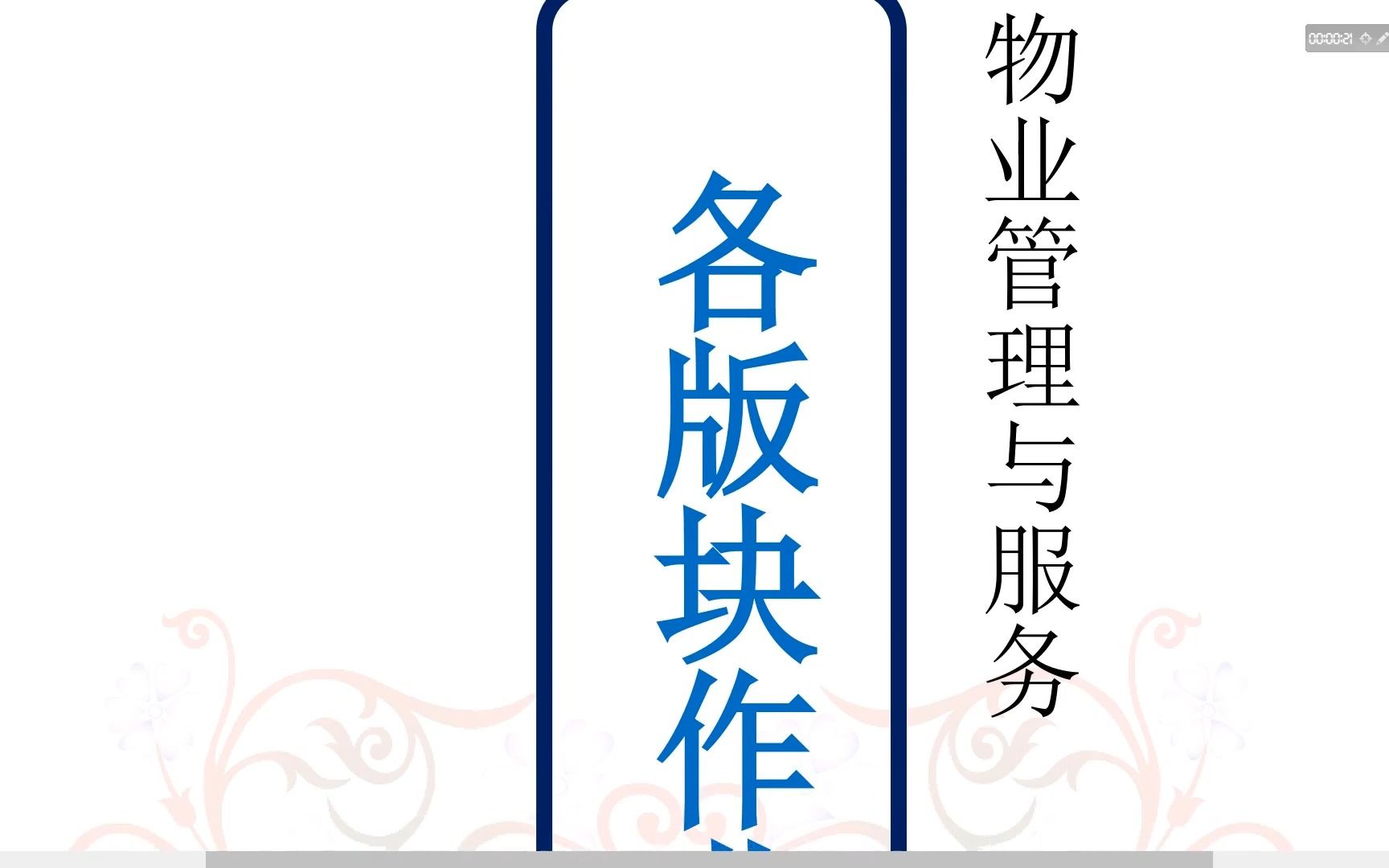 物业管理各版块规程大全