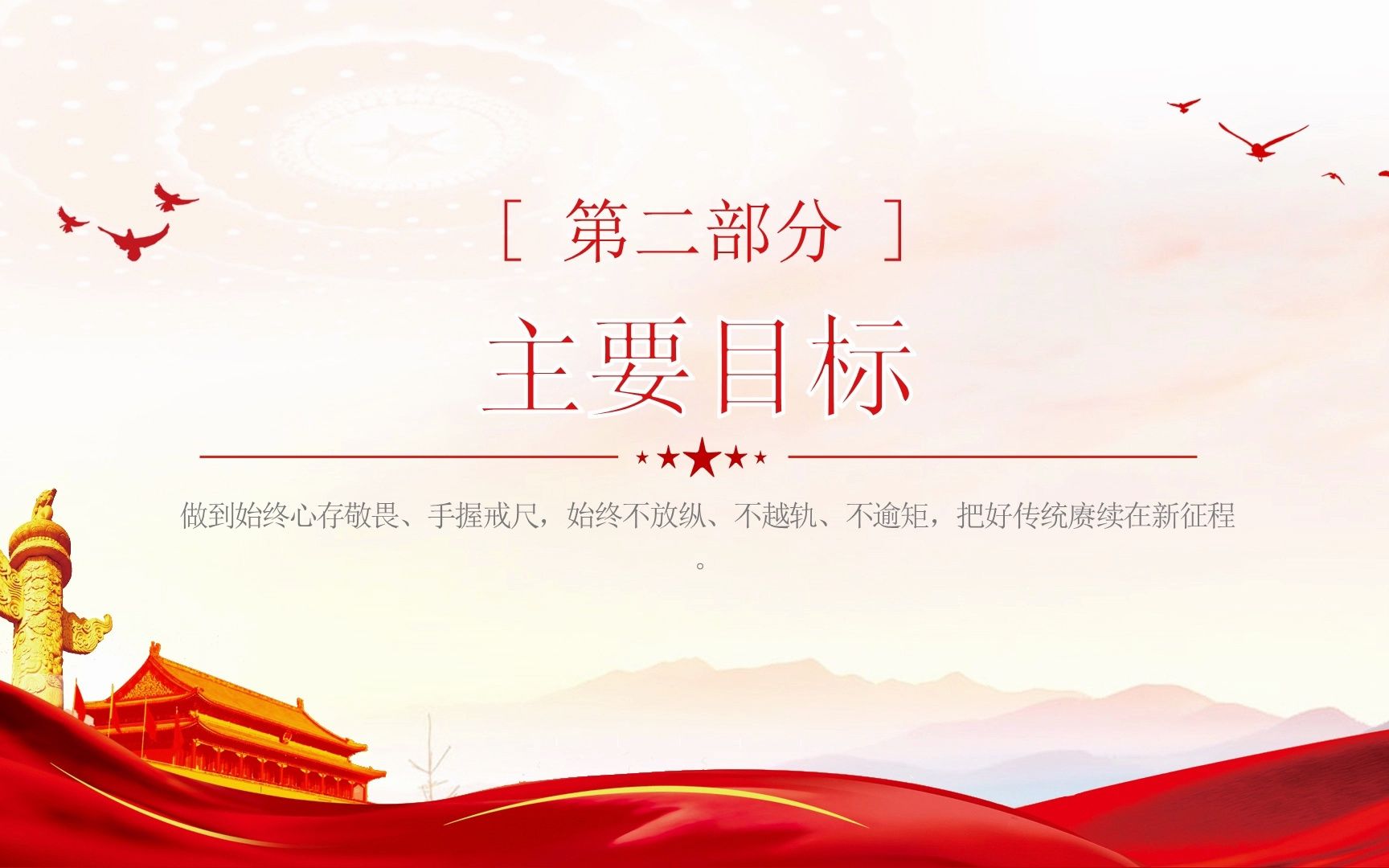 2023党员主题党日党课ppt